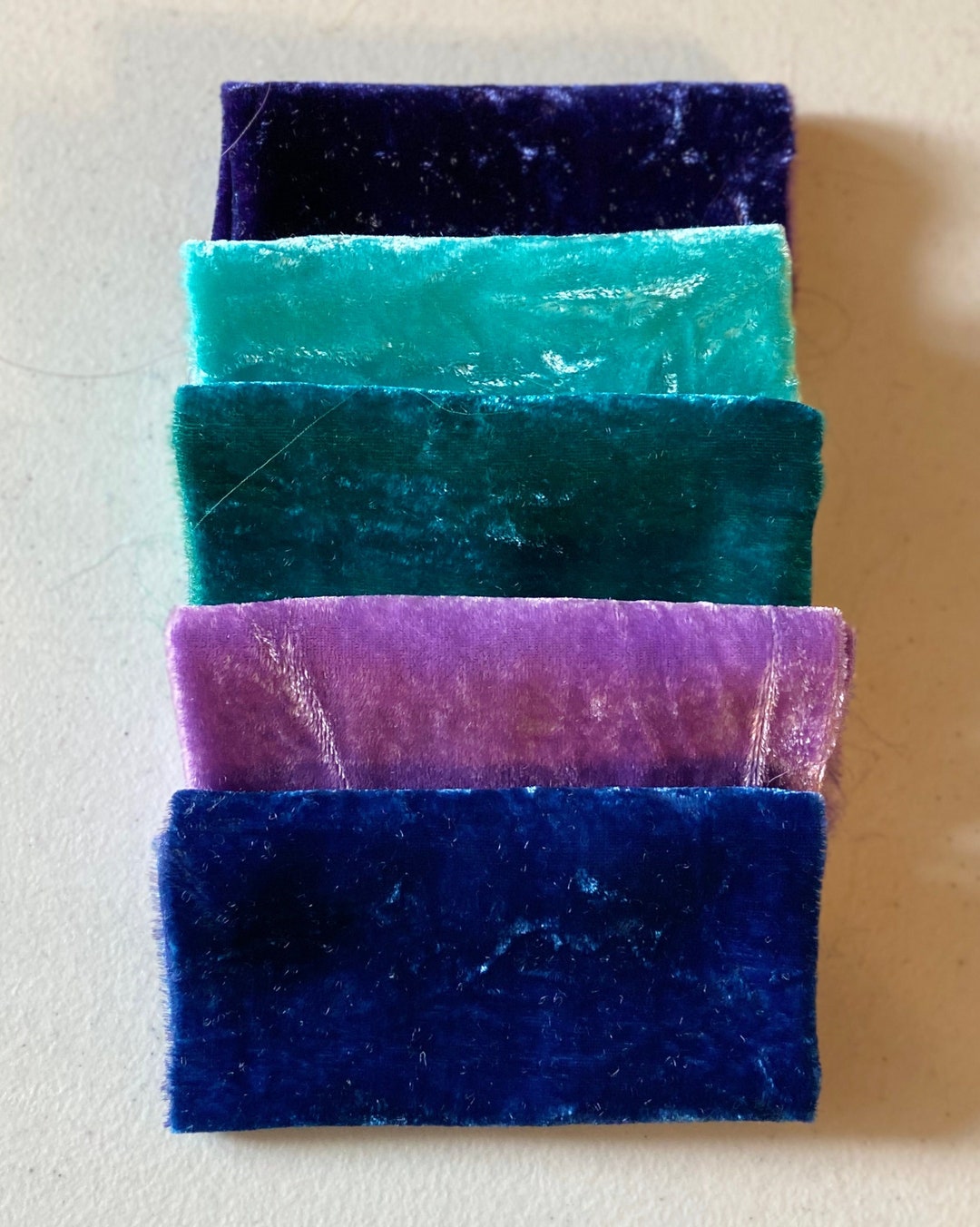 Hand Dyed Silk Velvet - Etsy