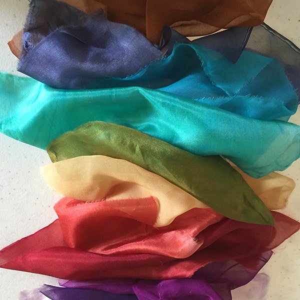 Silk Fabric Scraps - Etsy