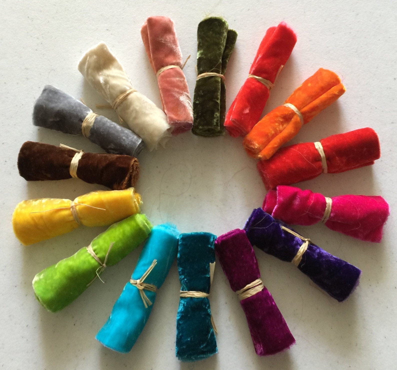 Silk Velvet Fabric Hand Dyed Silk Velvet - Etsy