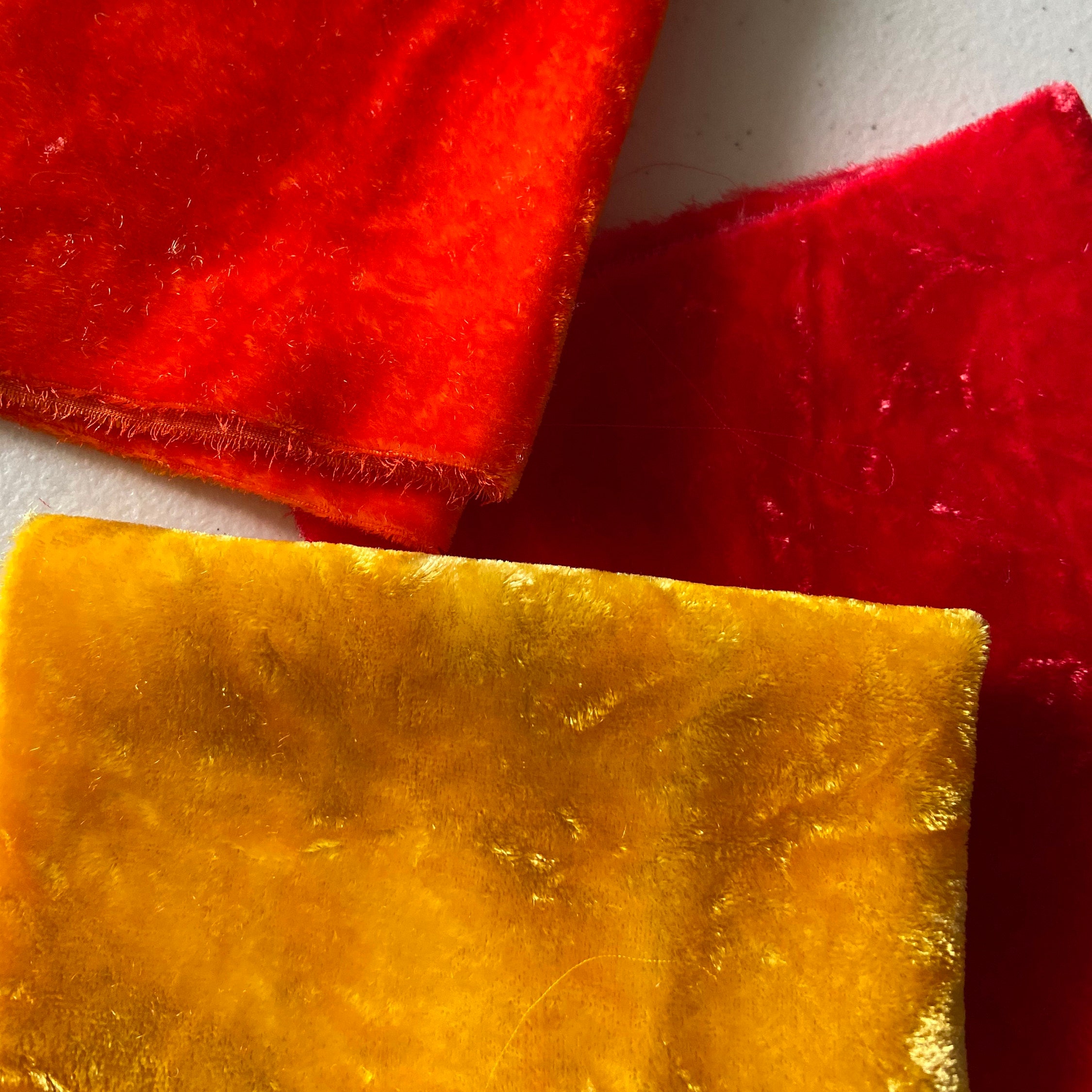 Hand Dyed Silk Velvet | Etsy