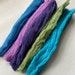 Hand Dyed Silk Velvet Color Wheel - Etsy