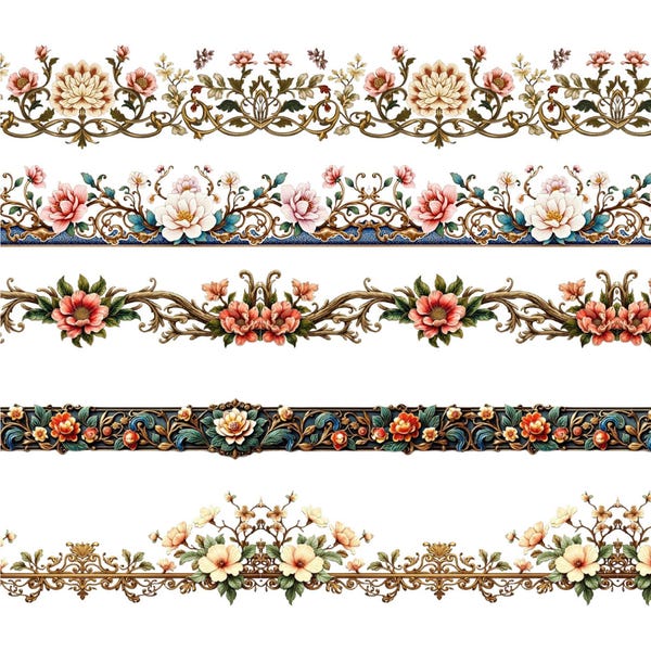 Ornate Lace Borders - Etsy UK