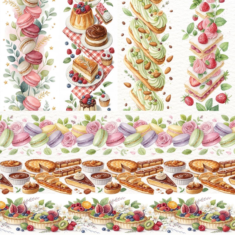 Vertical Beach Border - Etsy UK