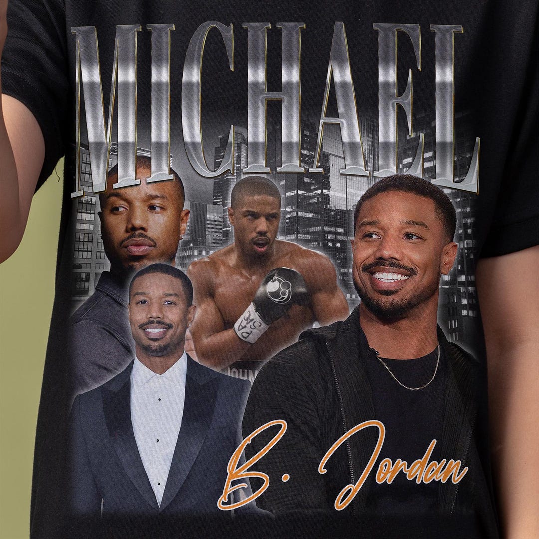 Michael B. Jordan Shirt - Customized Vintage Gift for Him/her. - Etsy