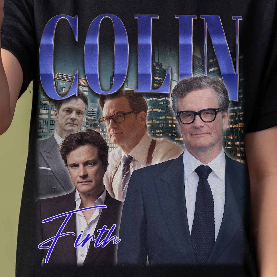 Colin Firth Shirt - Customized Vintage Gift for Him/her. - Etsy