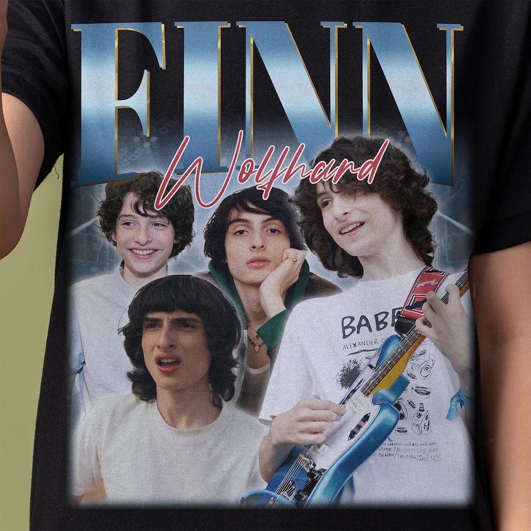 Finn Wolfhard Shirt - Customized Vintage Gift for Him/her. - Etsy