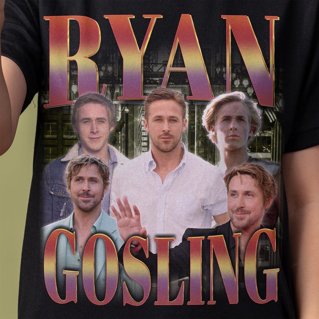 Ryan Gosling Shirt - Customized Vintage Gift for Him/her. - Etsy