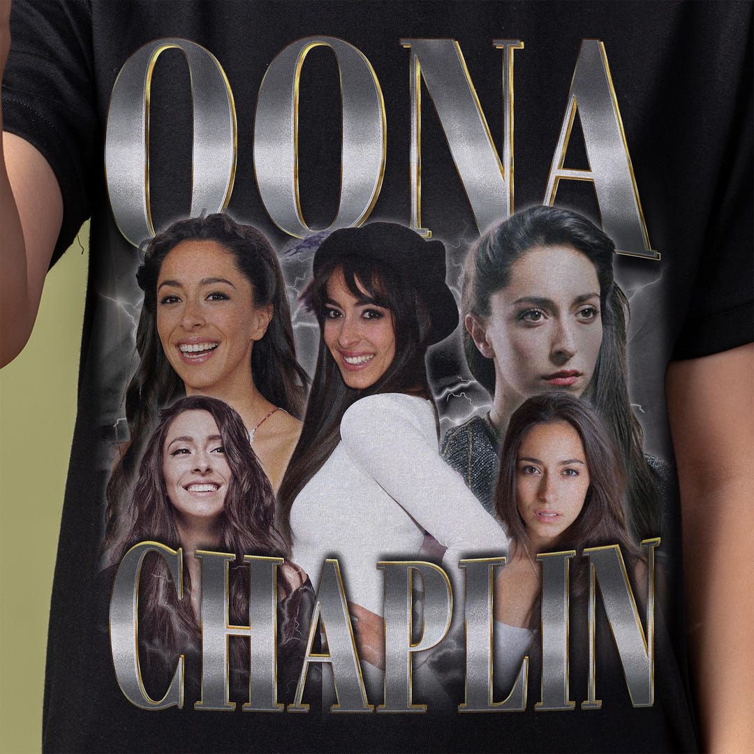 Oona Chaplin Shirt - Customized Vintage Gift for Him/her. - Etsy