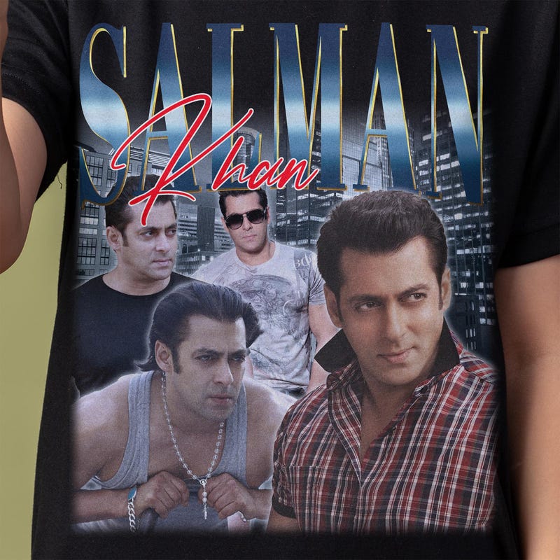 Buy Salman Khan T Shirt Online In India - Etsy India