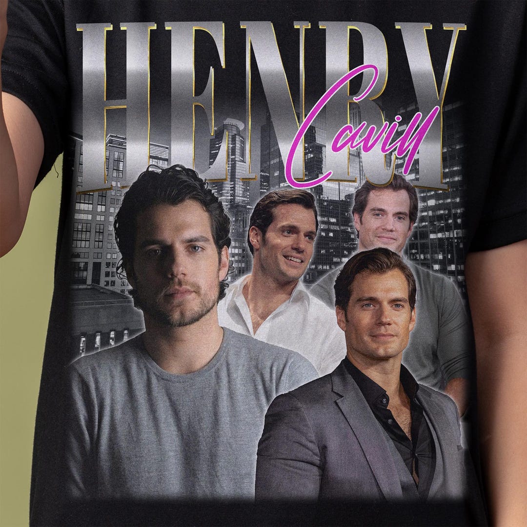 Henry Cavill Shirt - Customized Vintage Gift for Him/her. - Etsy
