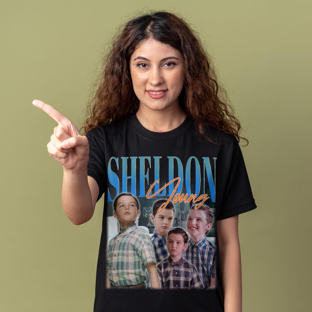Young Sheldon Shirt - Customized Vintage Gift for Him/her. - Etsy