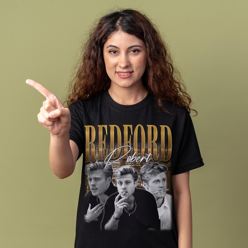 Robert Redford Shirt - Customized Vintage Gift for Him/her. - Etsy