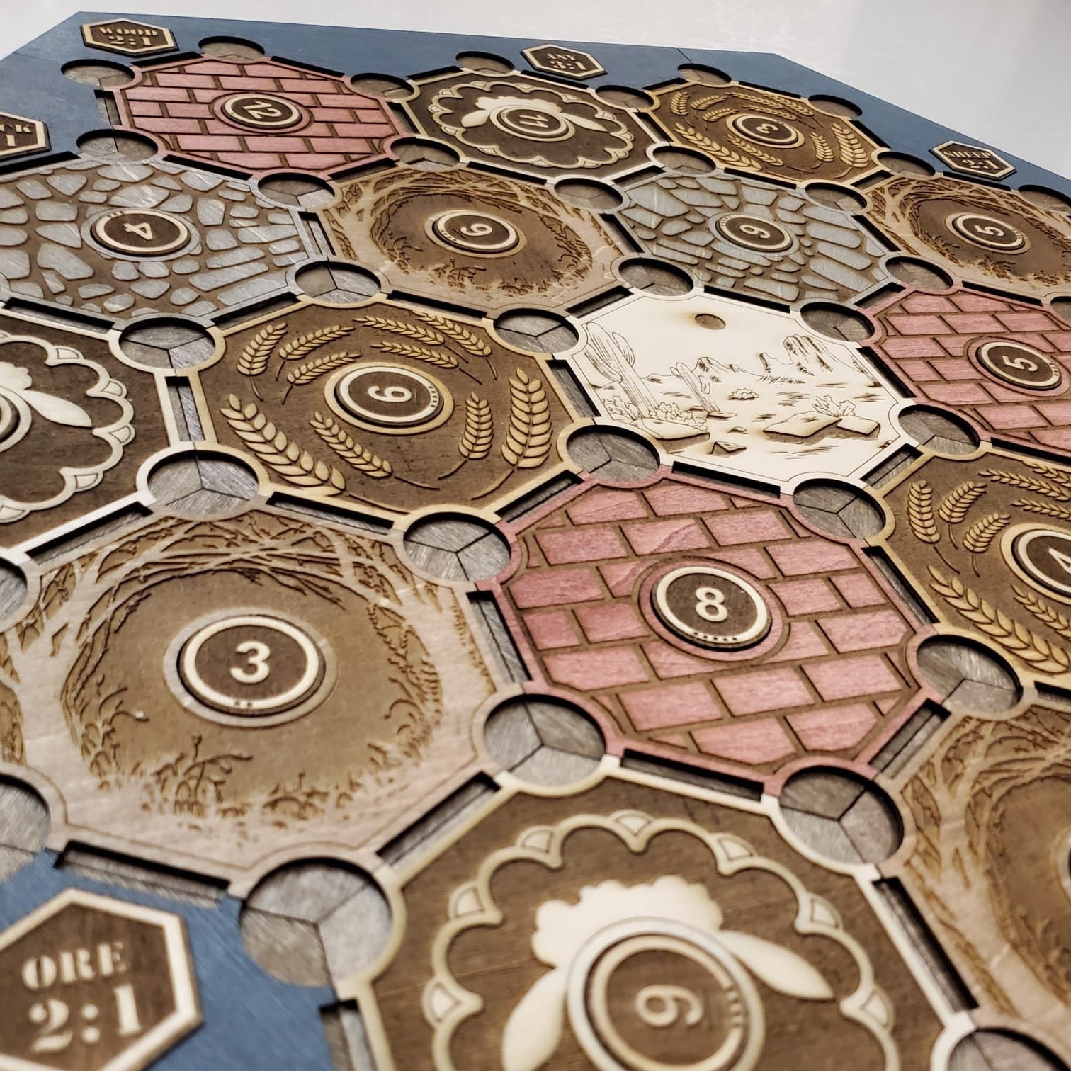 Magnetic Wood Game Board 3-4 Player Laser Cut Personalized - Etsy