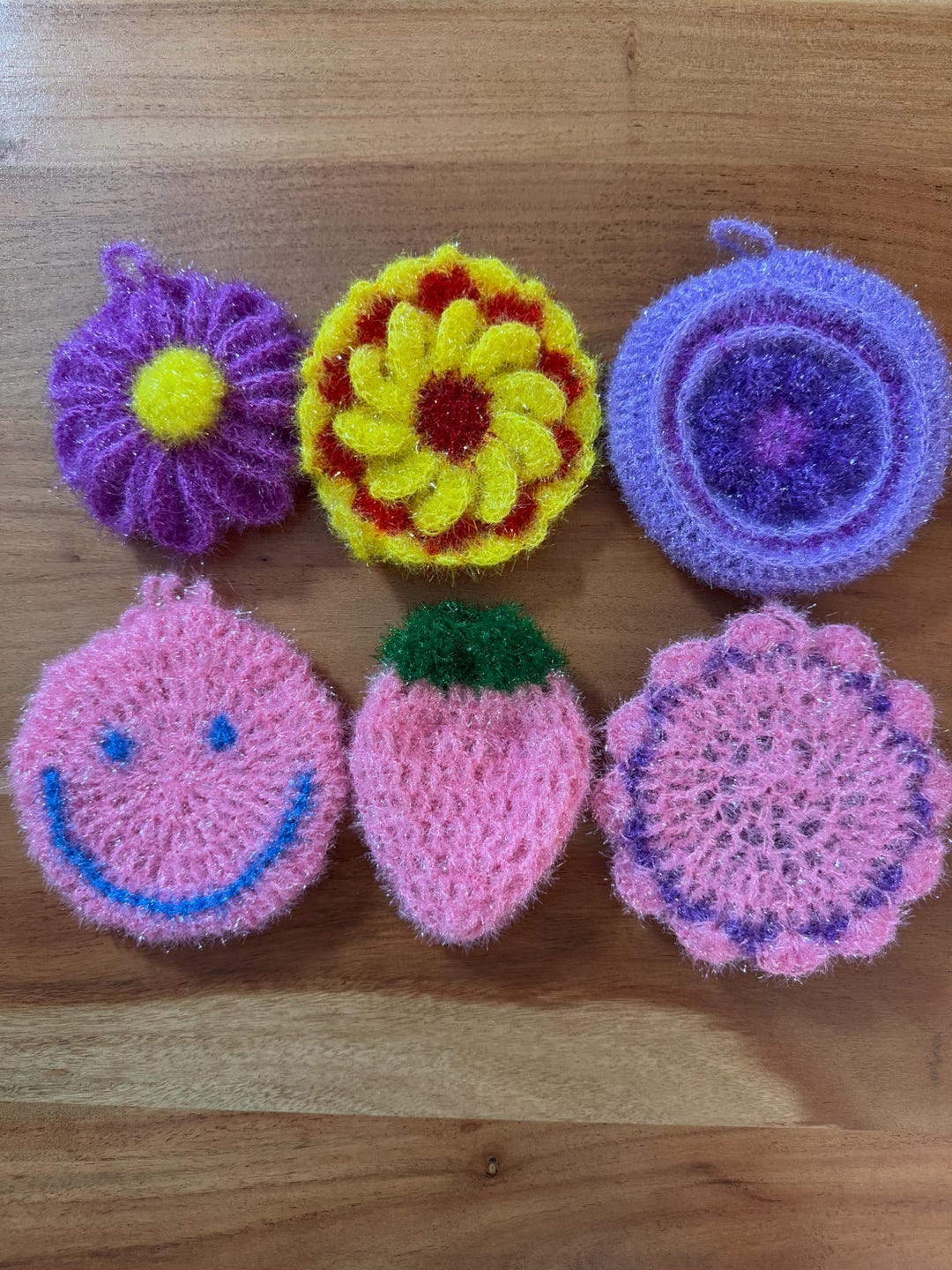 Dish Scrubbies | Reusable | Handmade in Mongolia - Etsy