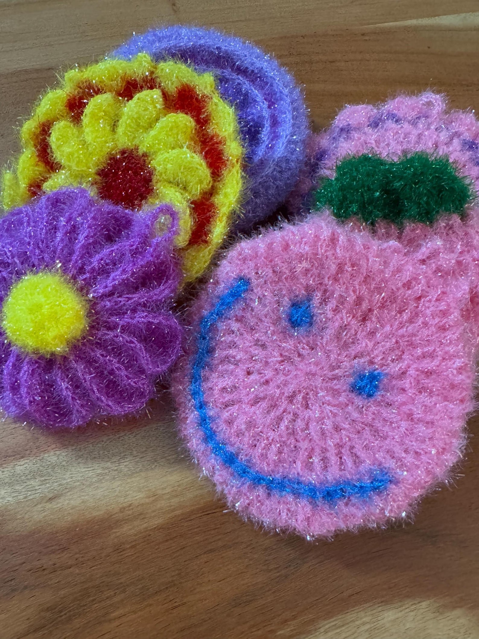 Dish Scrubbies | Reusable | Handmade in Mongolia - Etsy