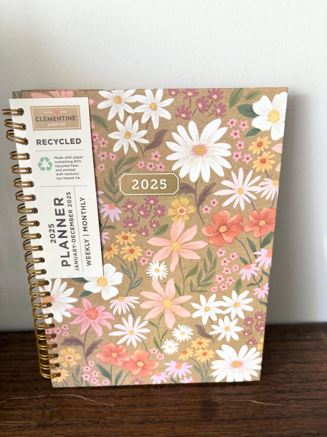 Clementine Paper 2025 Weekly/monthly Planner - Etsy