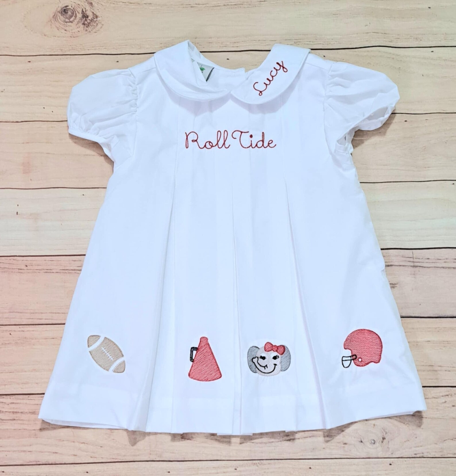 Alabama College Football Roll Tide Pleat Dress - Etsy
