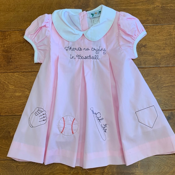 Baseball Dress - Etsy