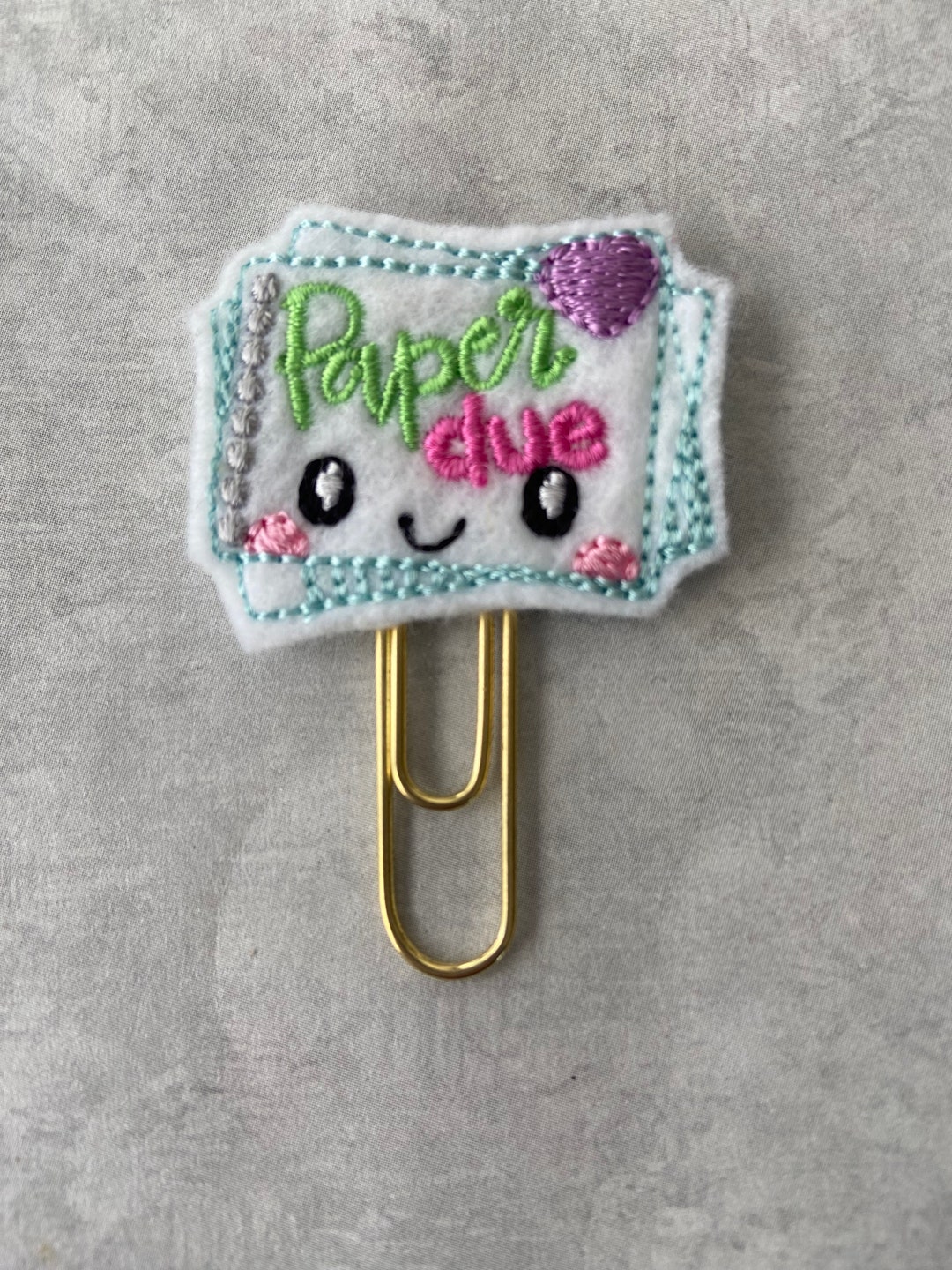 Paper Due Planner Clip, Book Marker, Paper Clip Planner, Accessory for ...