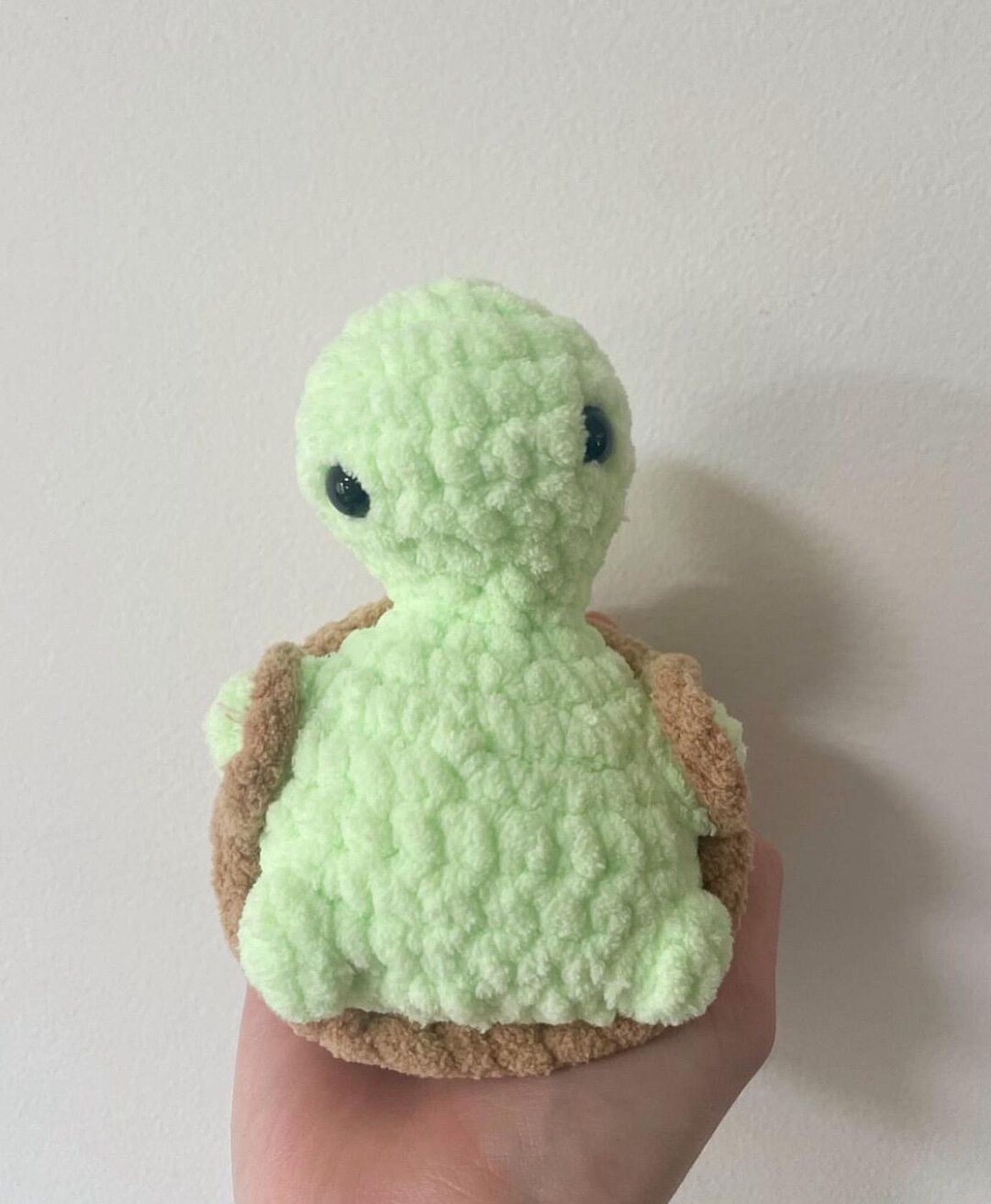 Cheeky Turtle Crochet Plush Toy - Etsy