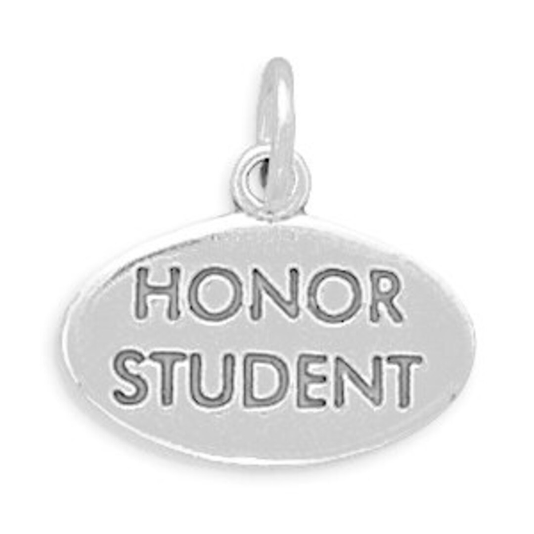 Honor Student Charm, School Charm, Jewelry, Supply, Finding, Accessory ...
