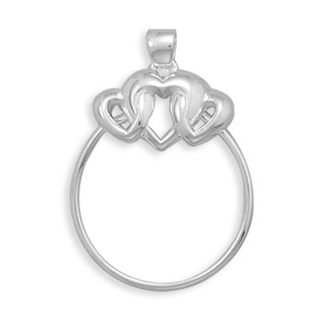 Charm Holder, Charm Holder Pendant, Fancy Charm Holder, Ornate Charm ...
