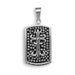 Stainless Steel Cross Design Tag Pendant, Durable Jewelry, Jewelry for ...