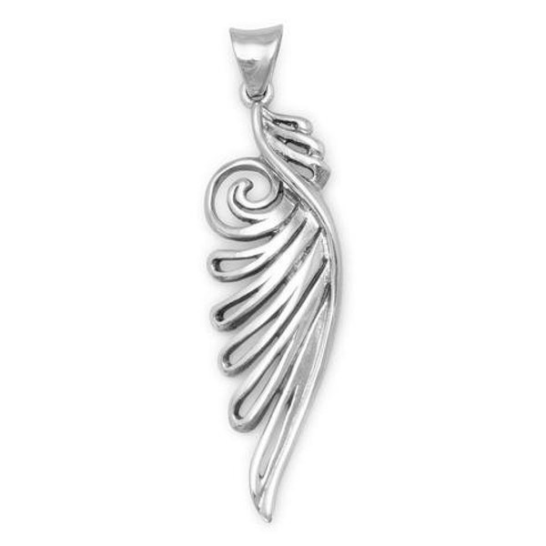 Angel Wing Pendant - Etsy