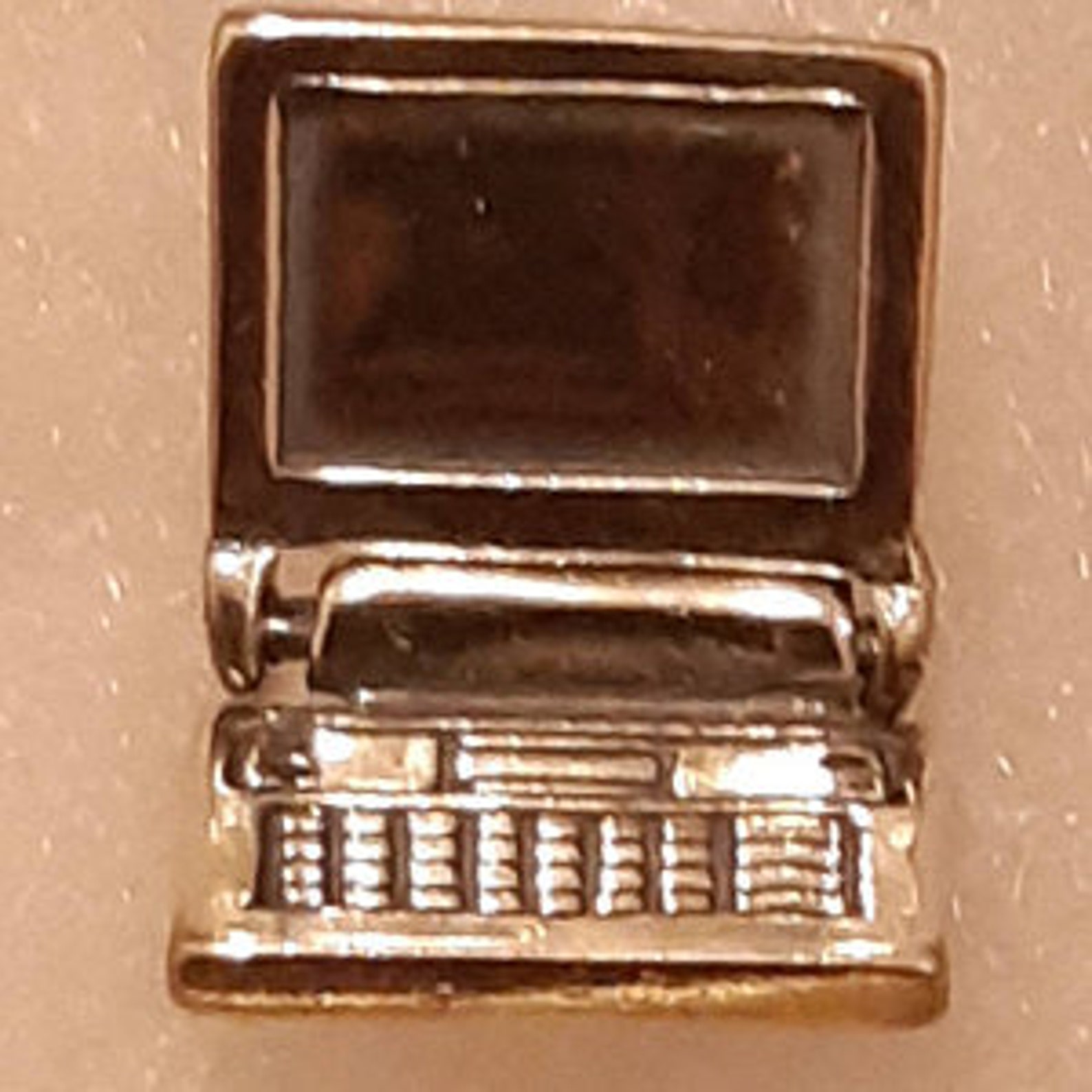 Computer Charm Movable Laptop Computer Charm Charm for | Etsy