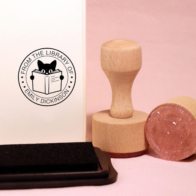 Personalized Book Embosser: From the Library Of, Ex Libris - Gift for ...