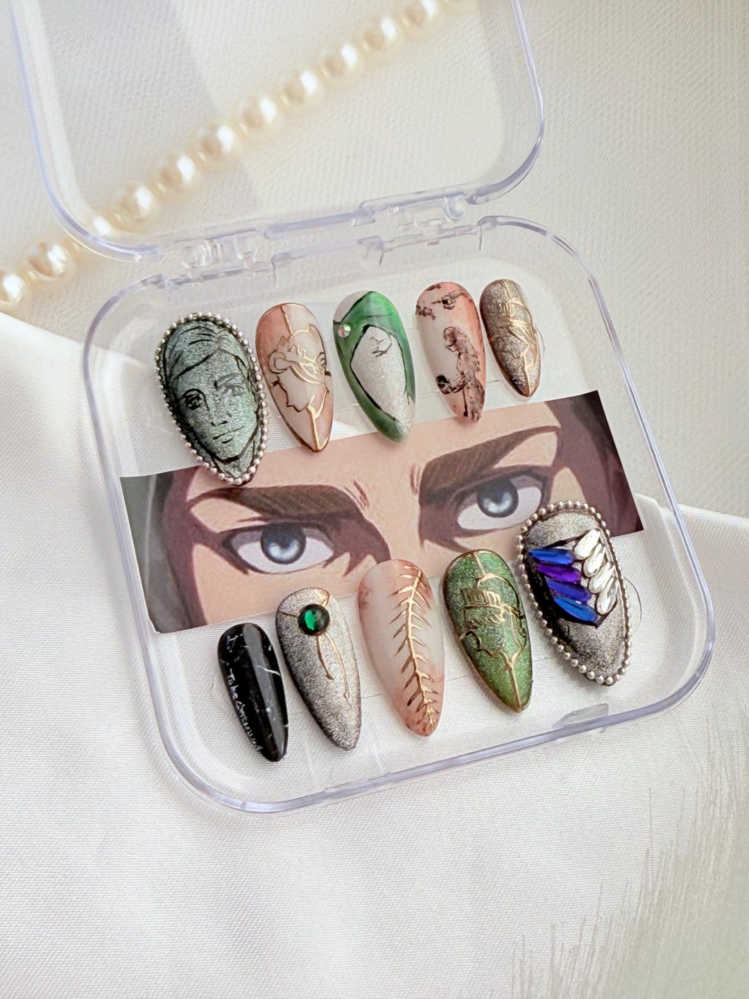 Erwin Smith AOT Press on Nails - Etsy