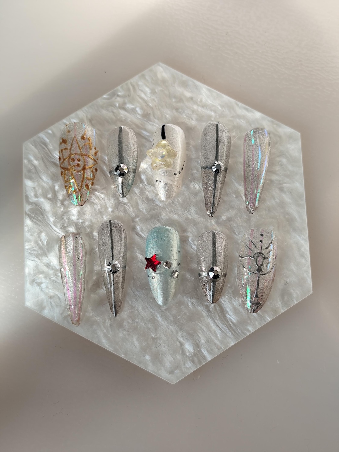 Xavier (love and Deepspace) Press on Nails - Etsy