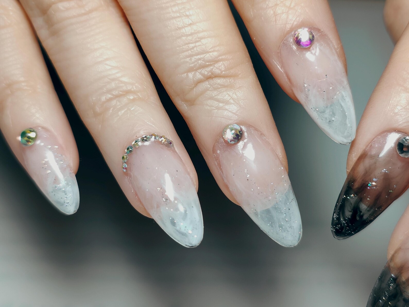 Gojo X Geto Press on Nails, JJK, Gelx, Anime Nails - Etsy