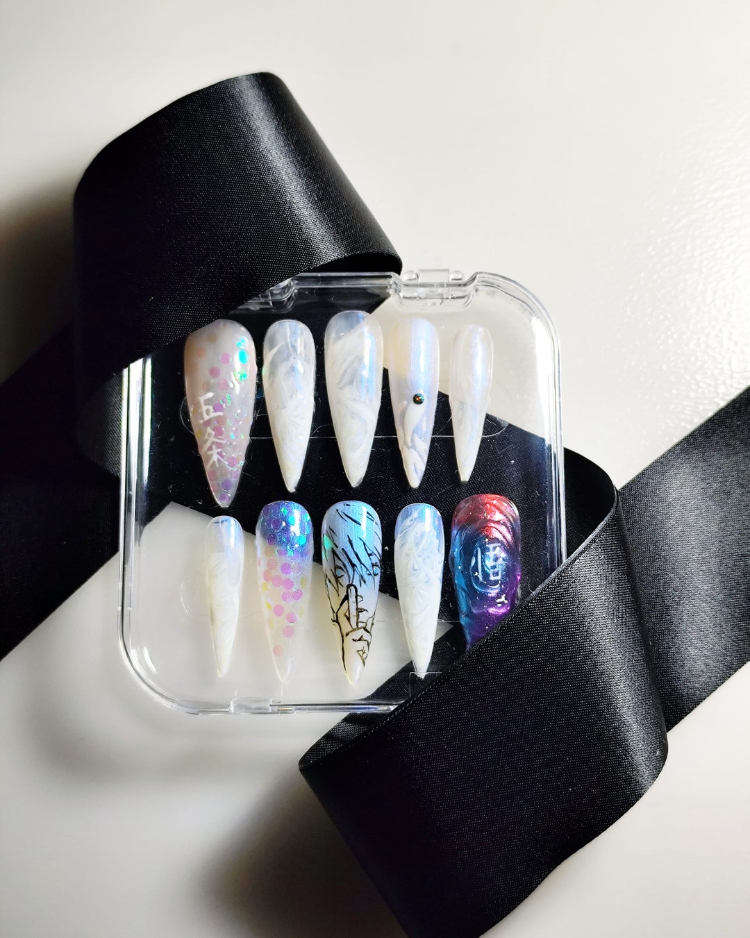 Gojo Satoru Press on Nails - Etsy Canada