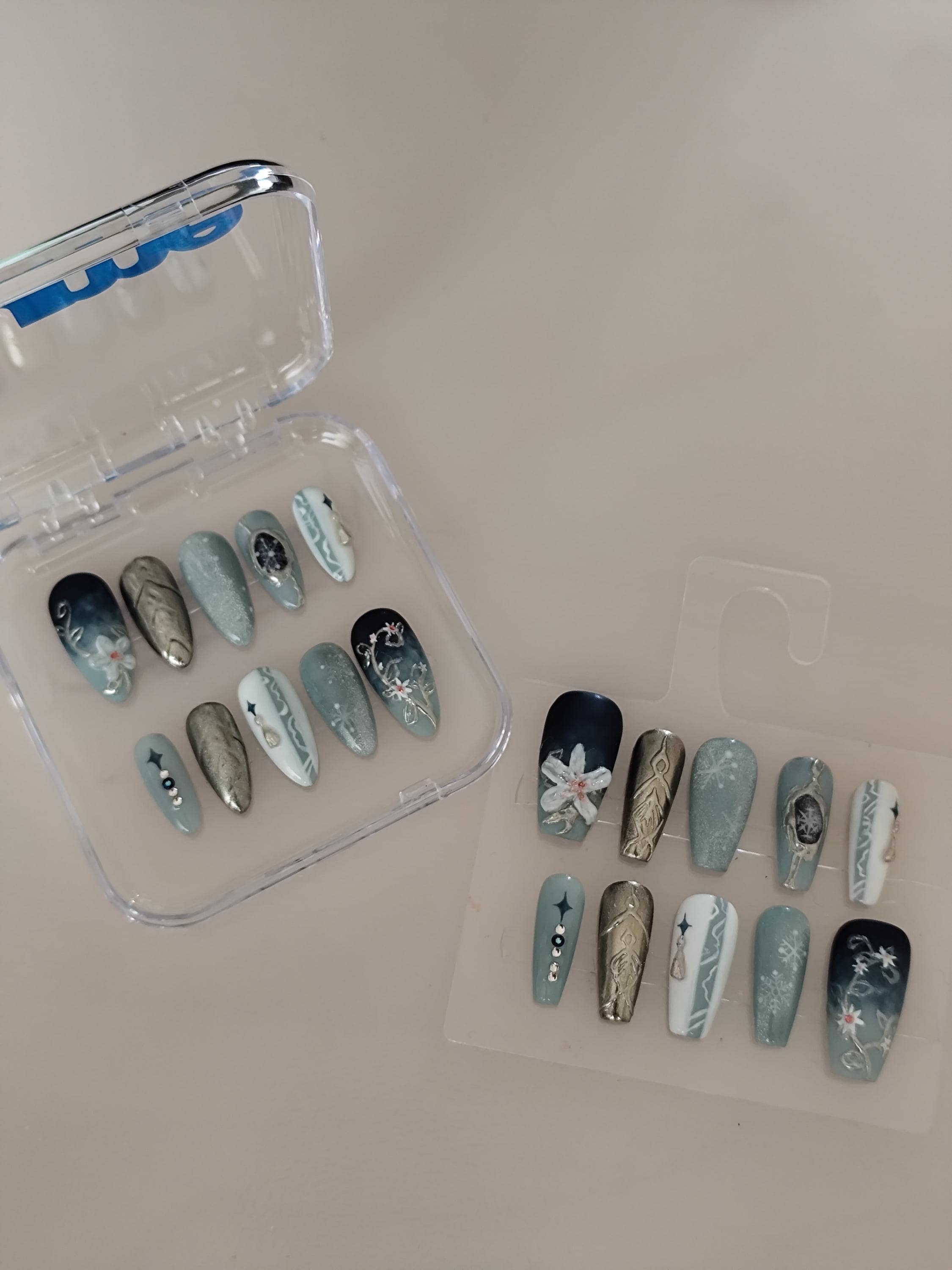 ZAYNE (love and Deep Space) Press on Nails - Etsy