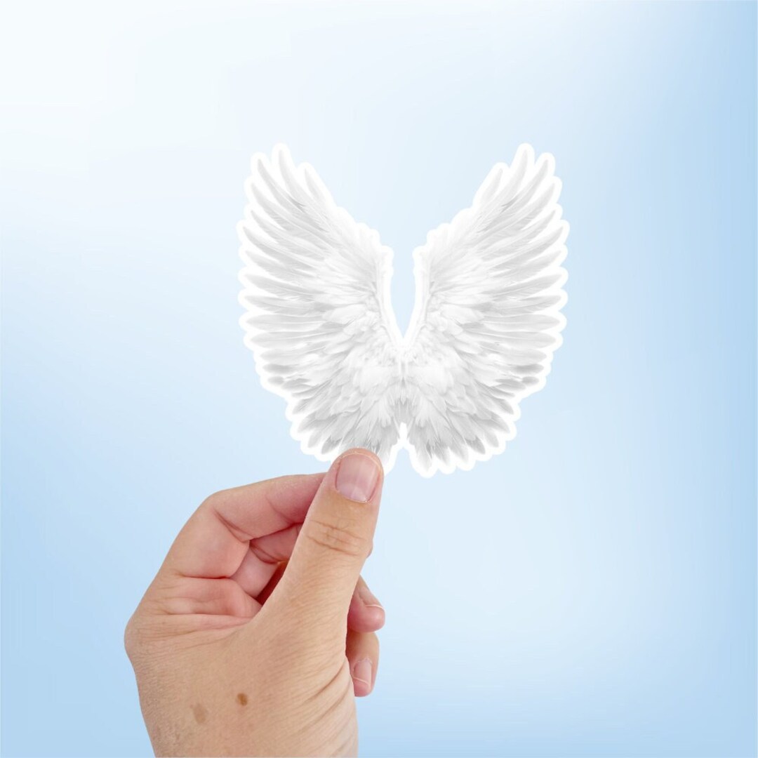 Wings HQ Vinyl Satin Sticker - Etsy