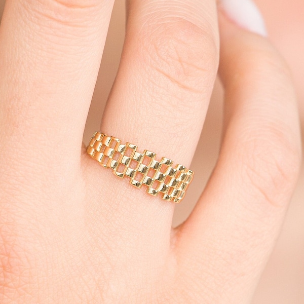 Mesh Ring - Etsy