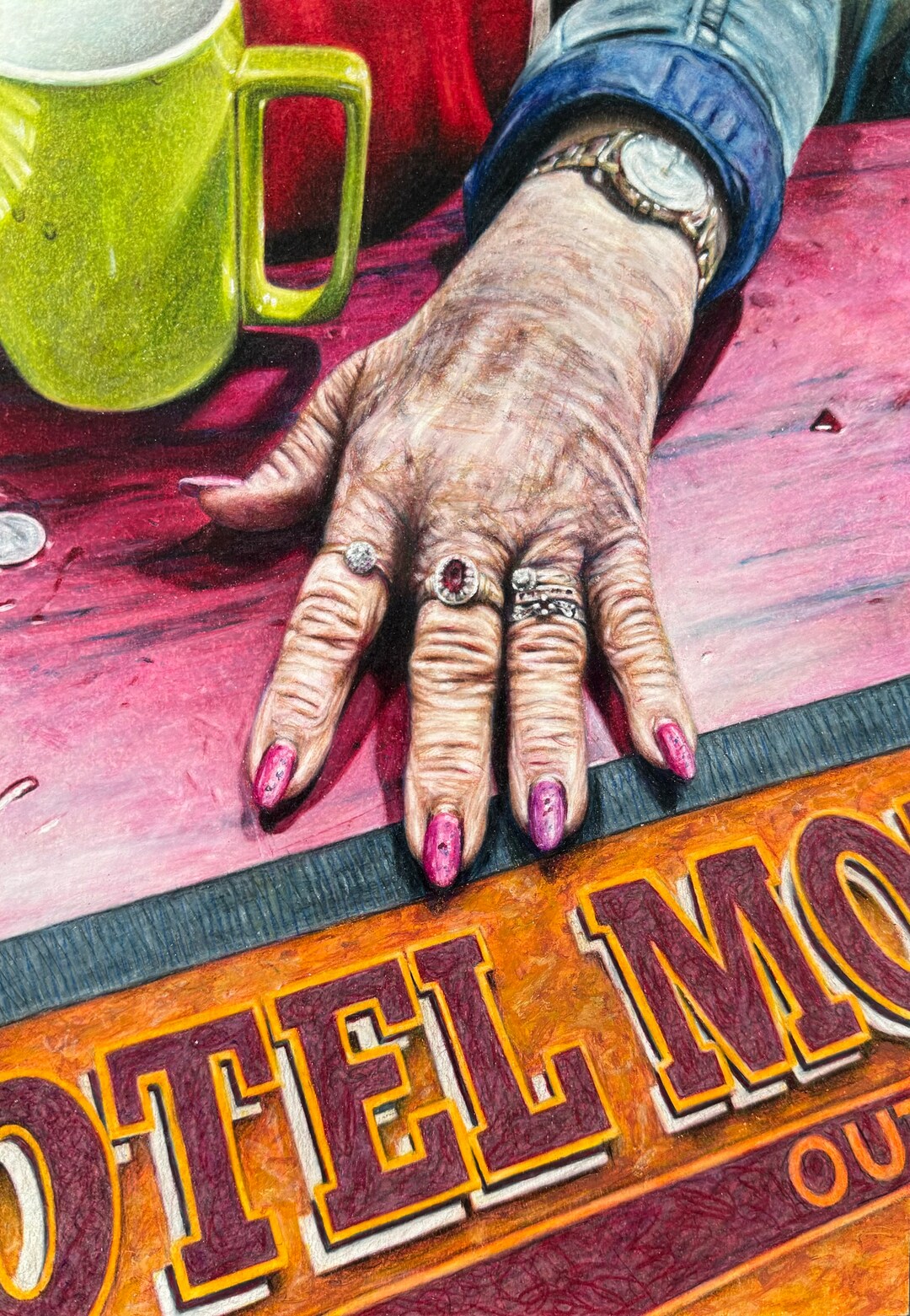 Surley Shirley Hand-drawn Fine Art Giclée Print - Etsy