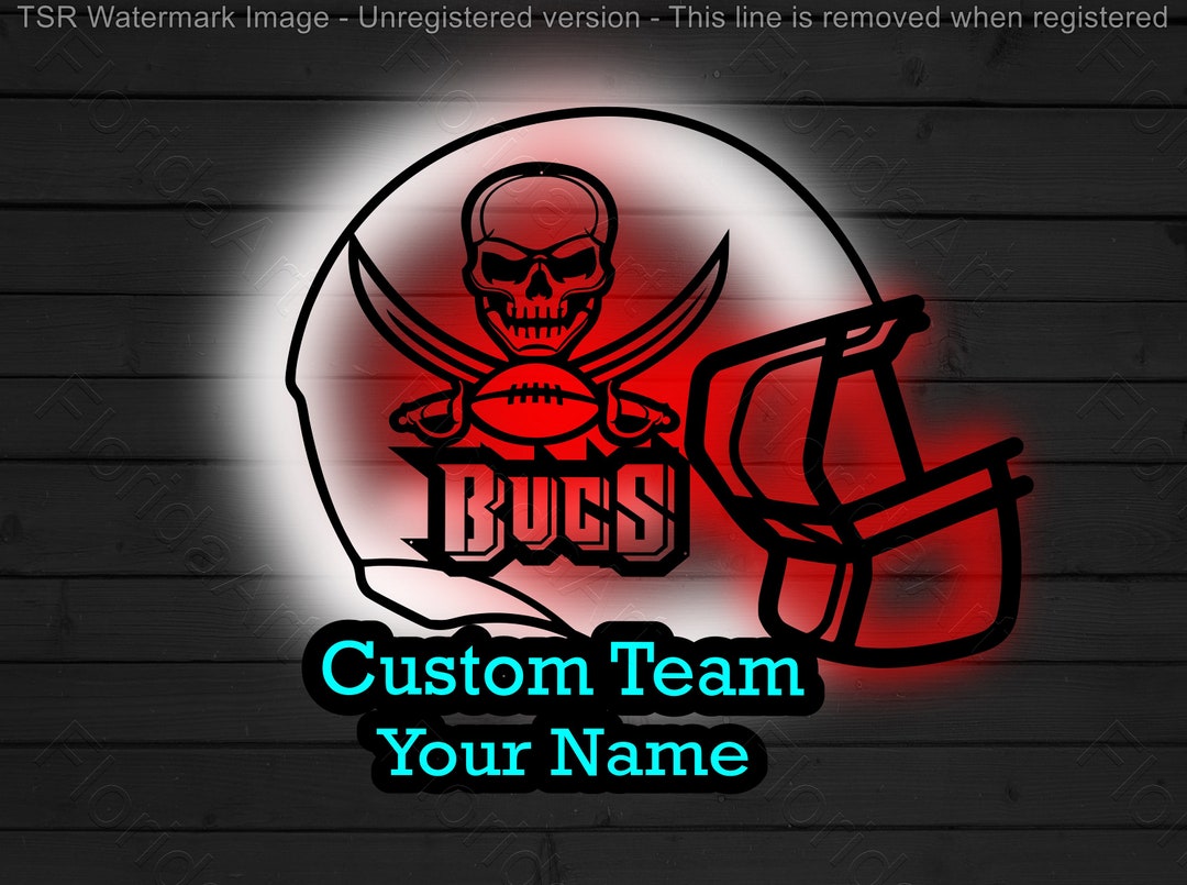 Sports Team Sign, Custom Sign, Illuminated, Jaguars, Titans, Falcons ...