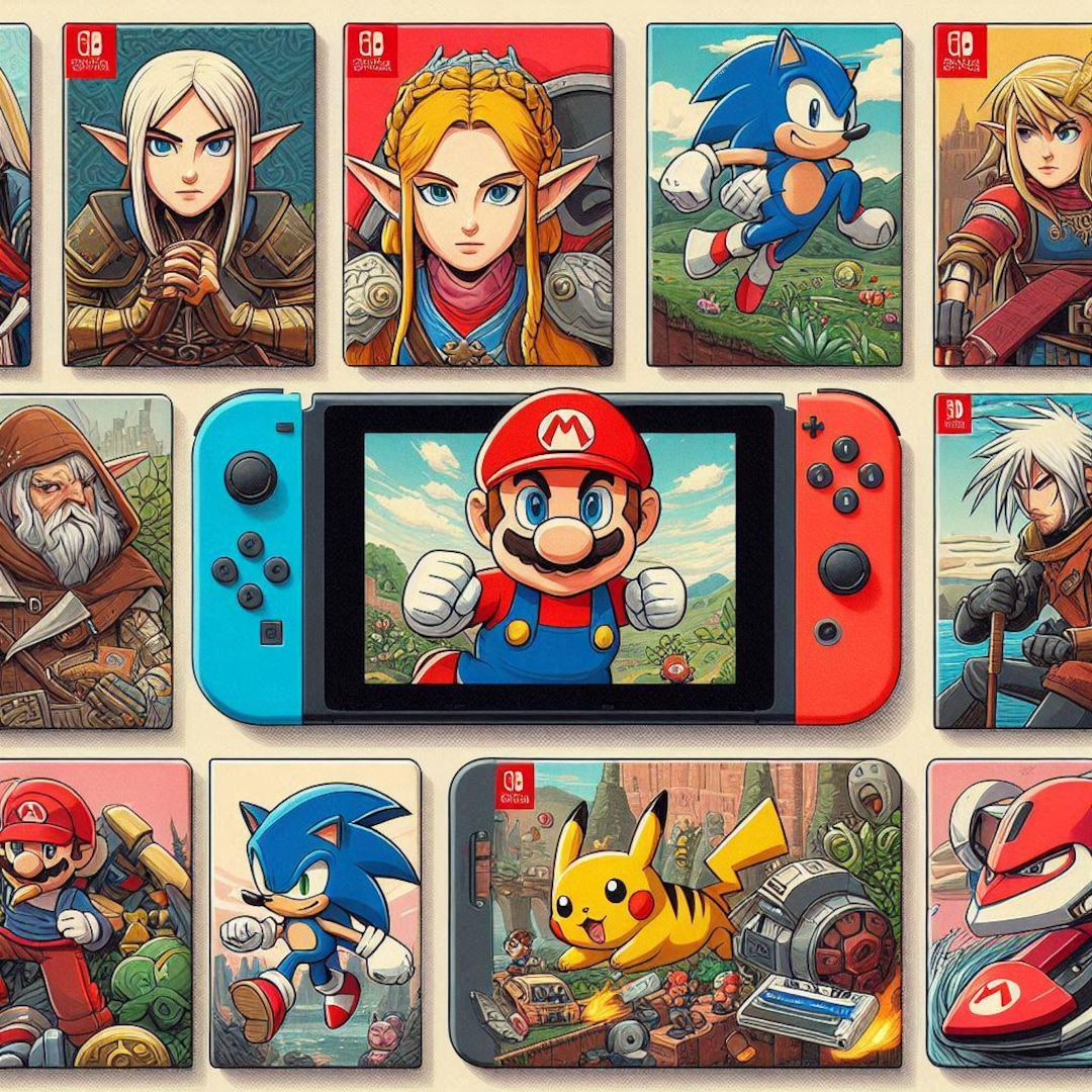 The Only Complete Switch Game Collection XCI BIN Files MIG Switch Ready ...