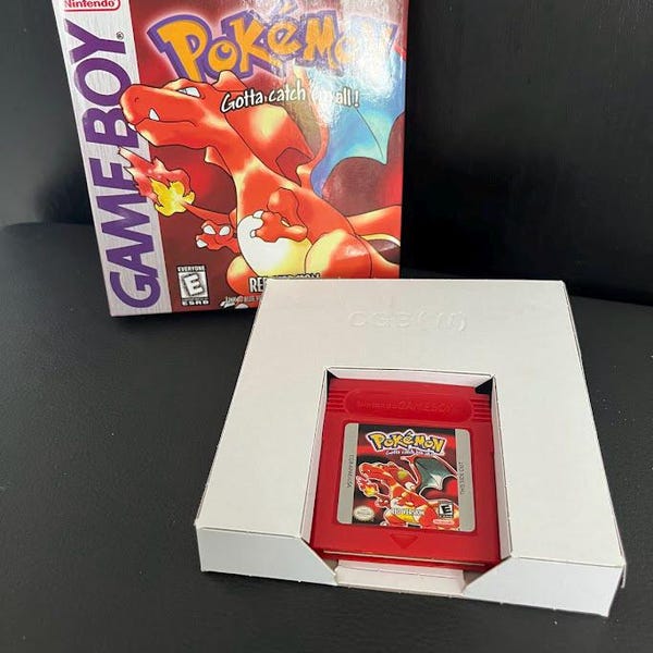Red Game Boy Classic Box - Etsy