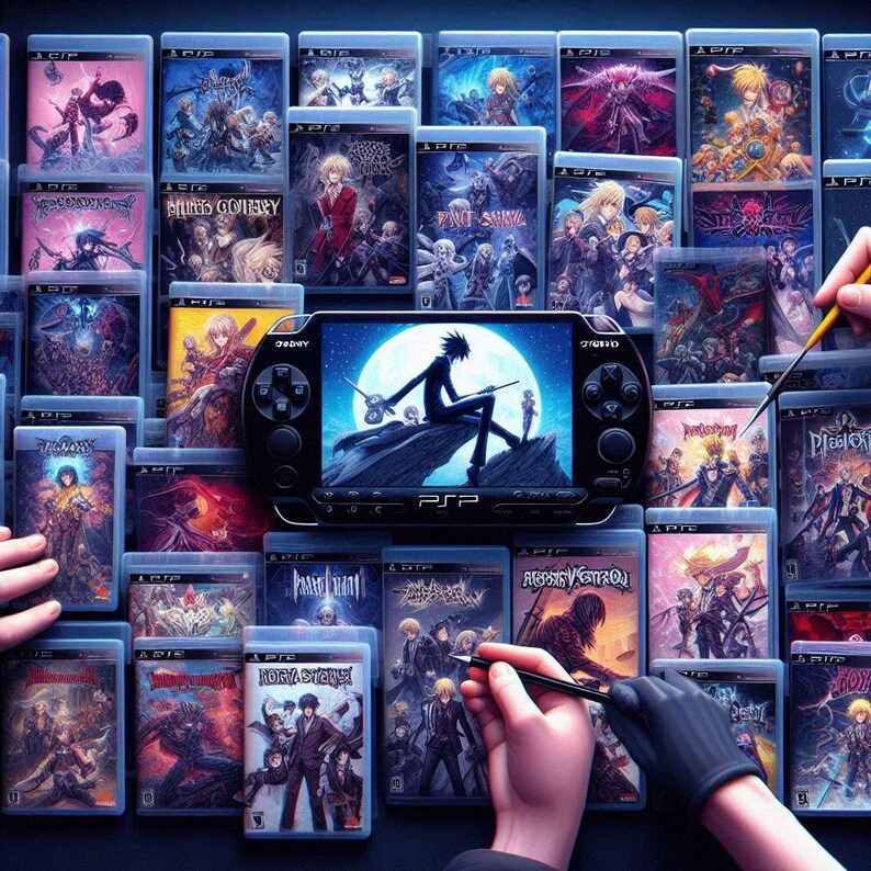 Complete PSP Game Collection Digital Archive Privately Hosted From ...