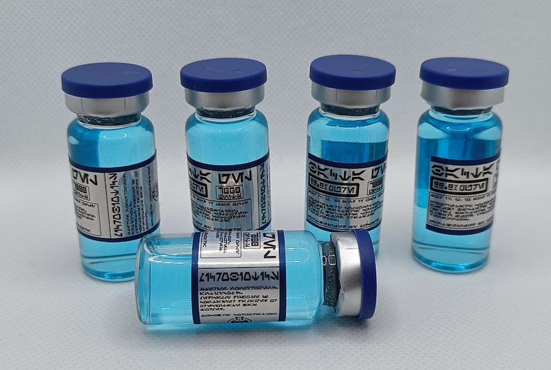 Bacta Gel / Bacta Fluid Vial Star Wars Cosplay Prop 20ML - Etsy