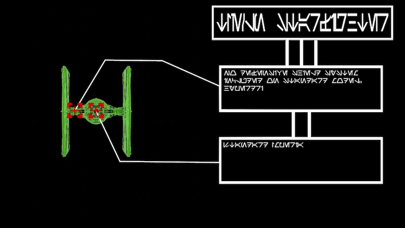Tie Fighter Inspired Tactical Display Animation: Cosplay Prop Screen ...