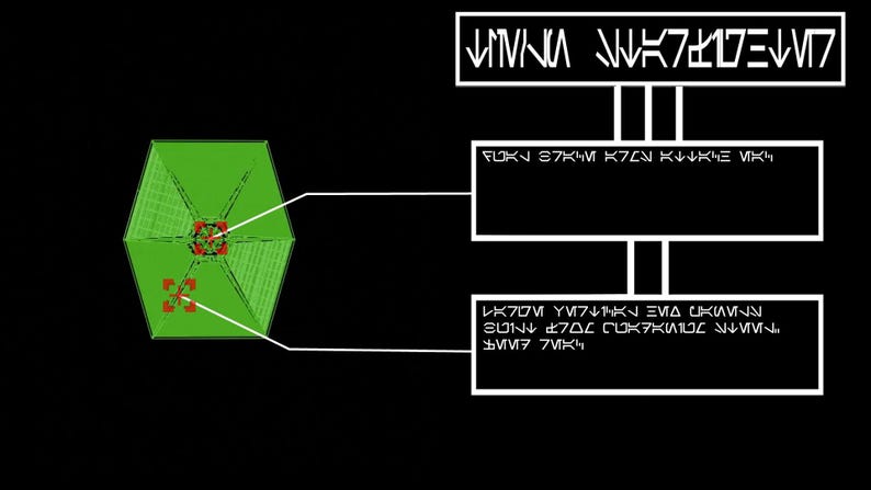 Tie Fighter Inspired Tactical Display Animation: Cosplay Prop Screen ...