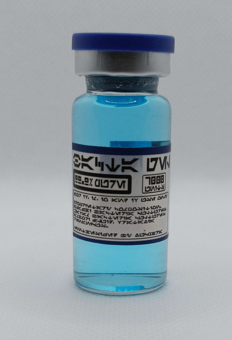 Bacta Gel / Bacta Fluid Vial Star Wars Cosplay Prop 20ML - Etsy