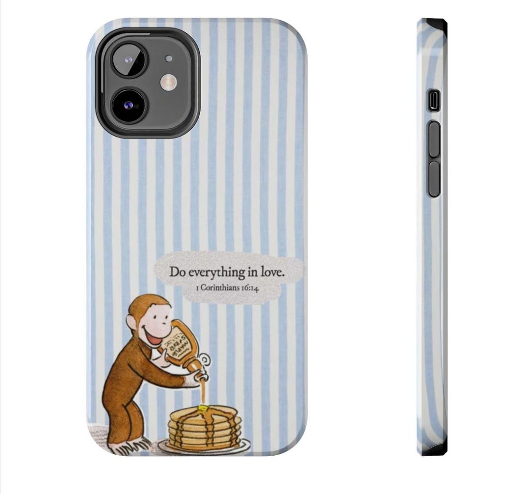 Curious George Inspired Tough Phone Case (1) - Etsy UK
