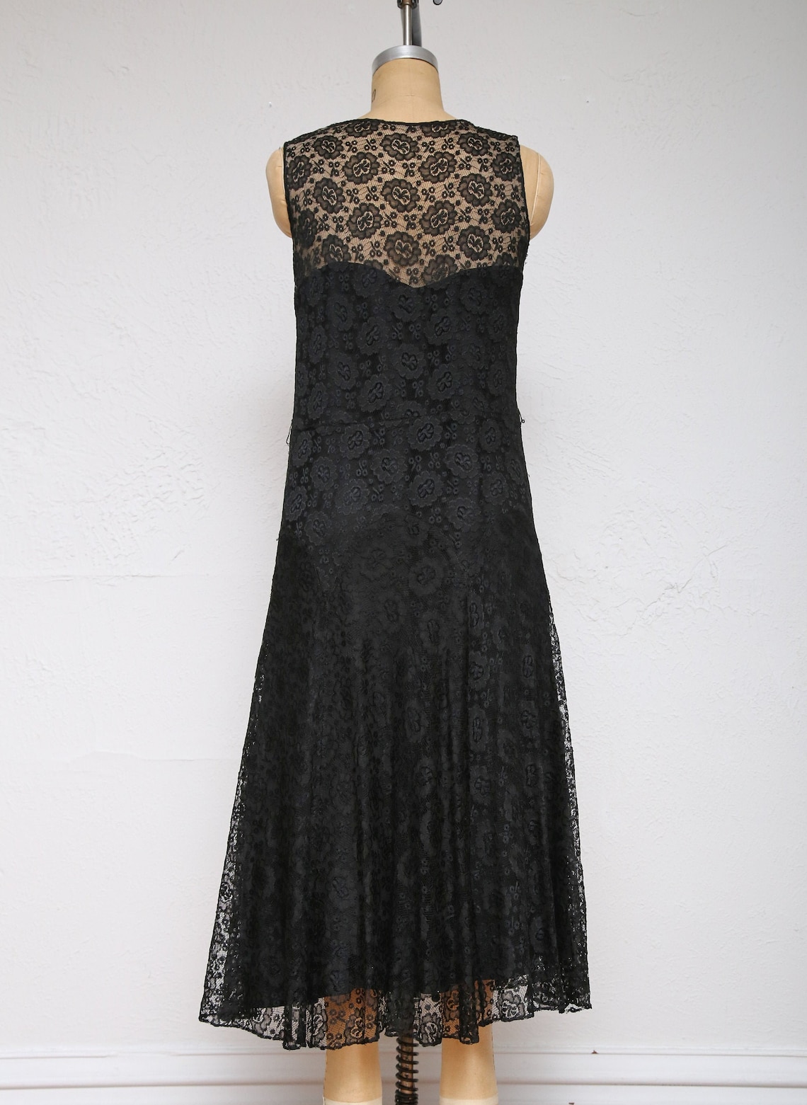 1920s Lace Flapper Dress | Etsy