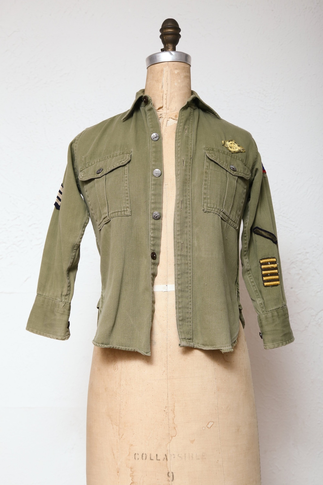 Vintage Scout Style Uniform Shirt - Etsy