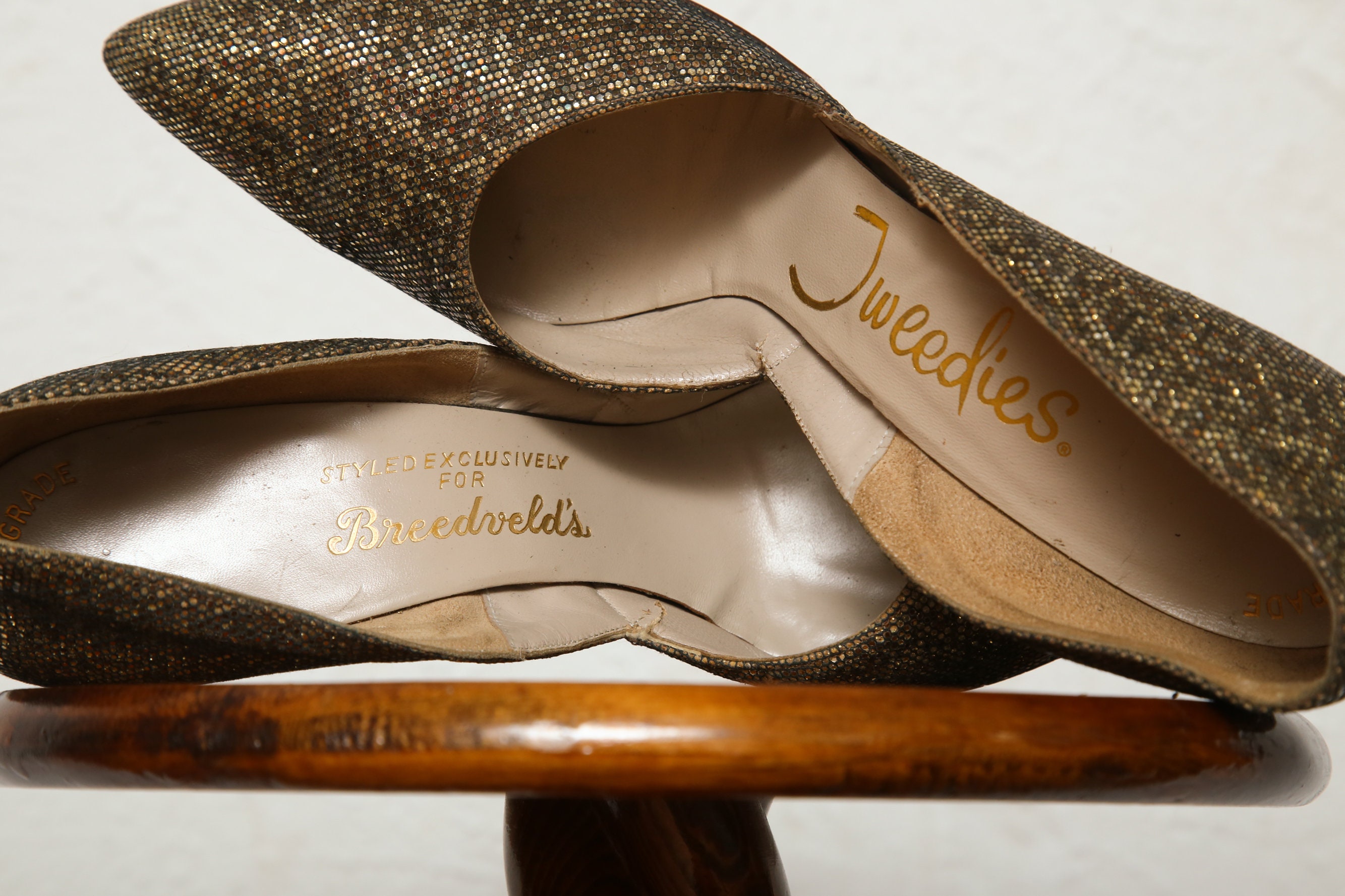 Gold Stiletto High Heel Shoes . Fancy Footwear - Etsy